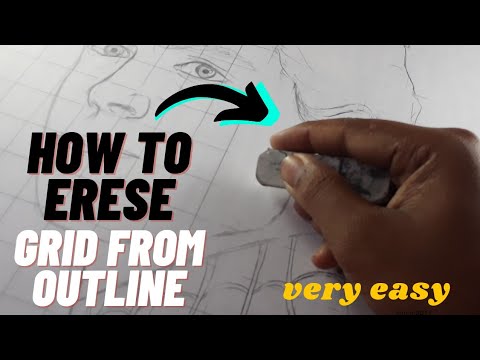 How To Erase Grid From Outline | Very easy. - YouTube