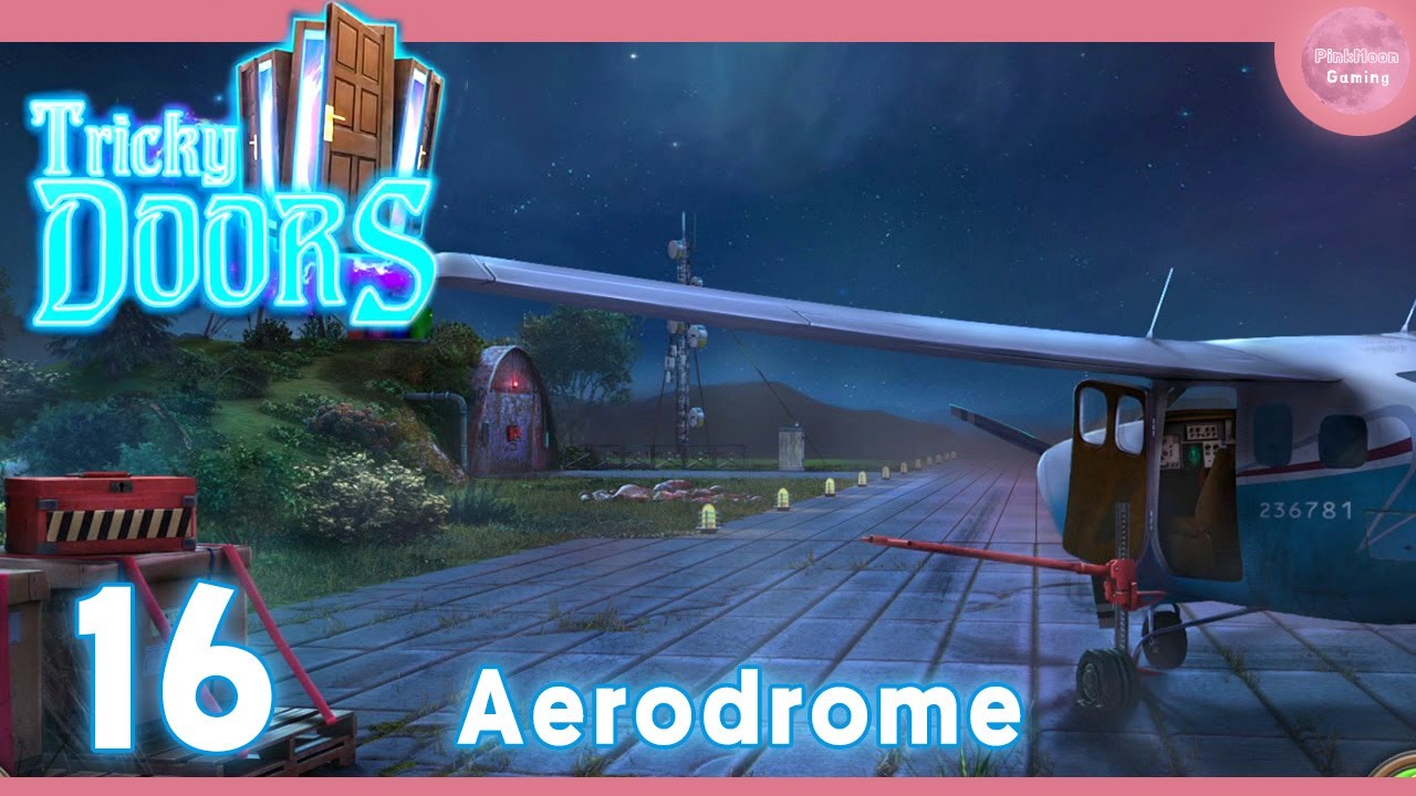 Tricky Doors Level 16 Aerodrome Walkthrough - YouTube