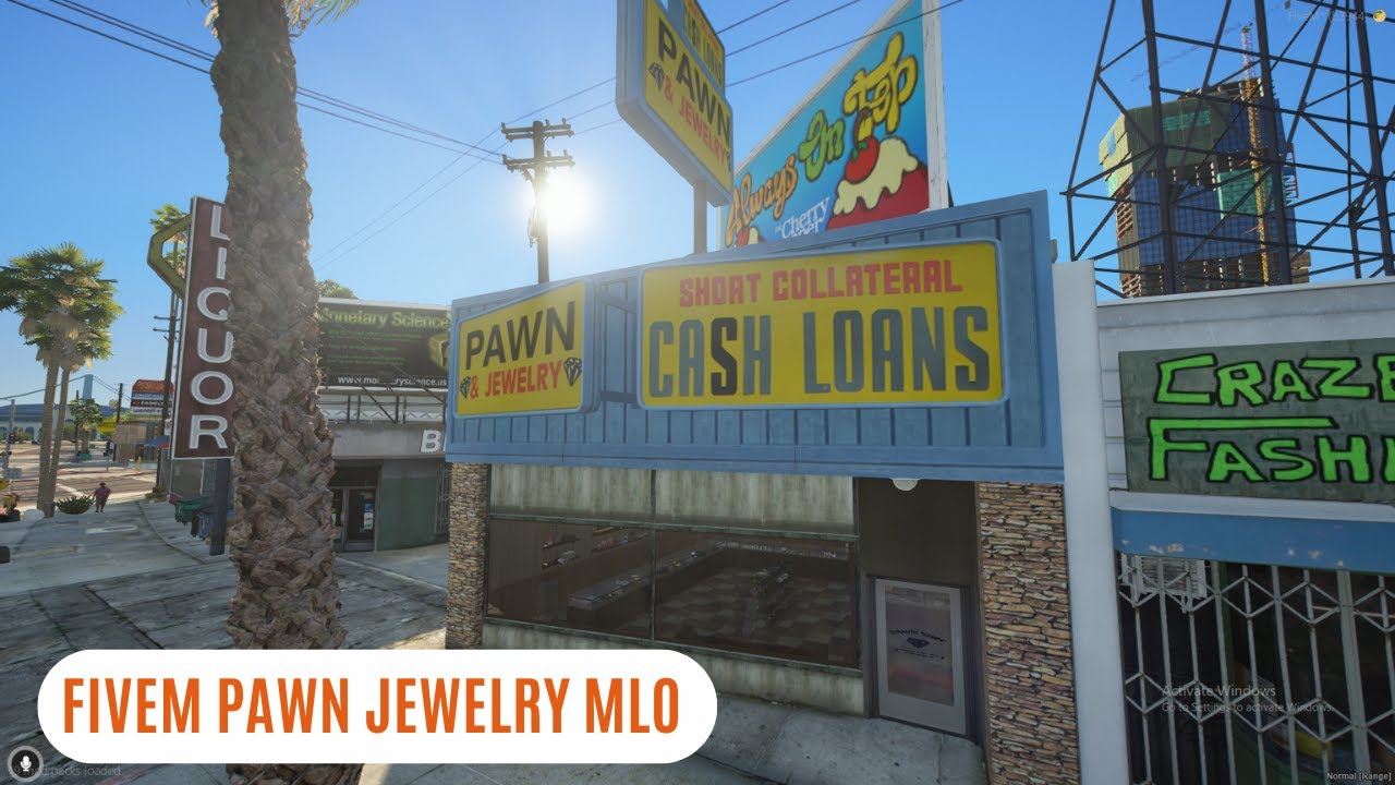 Fivem pawn jewelry mlo | Fivem Mods | Interior & map for Roleplay | FiveM mlo store - YouTube
