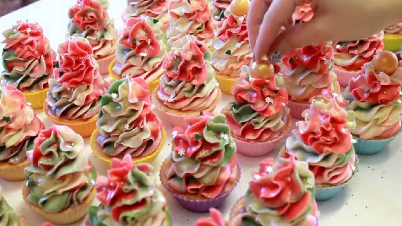 Christmas Soap Cupcakes | Royalty Soaps - YouTube