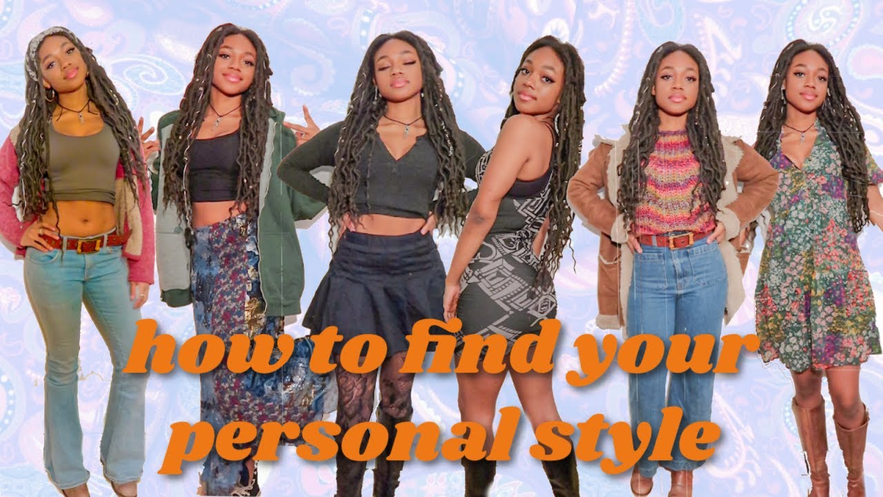 how to find your personal style + put outfits together - YouTube