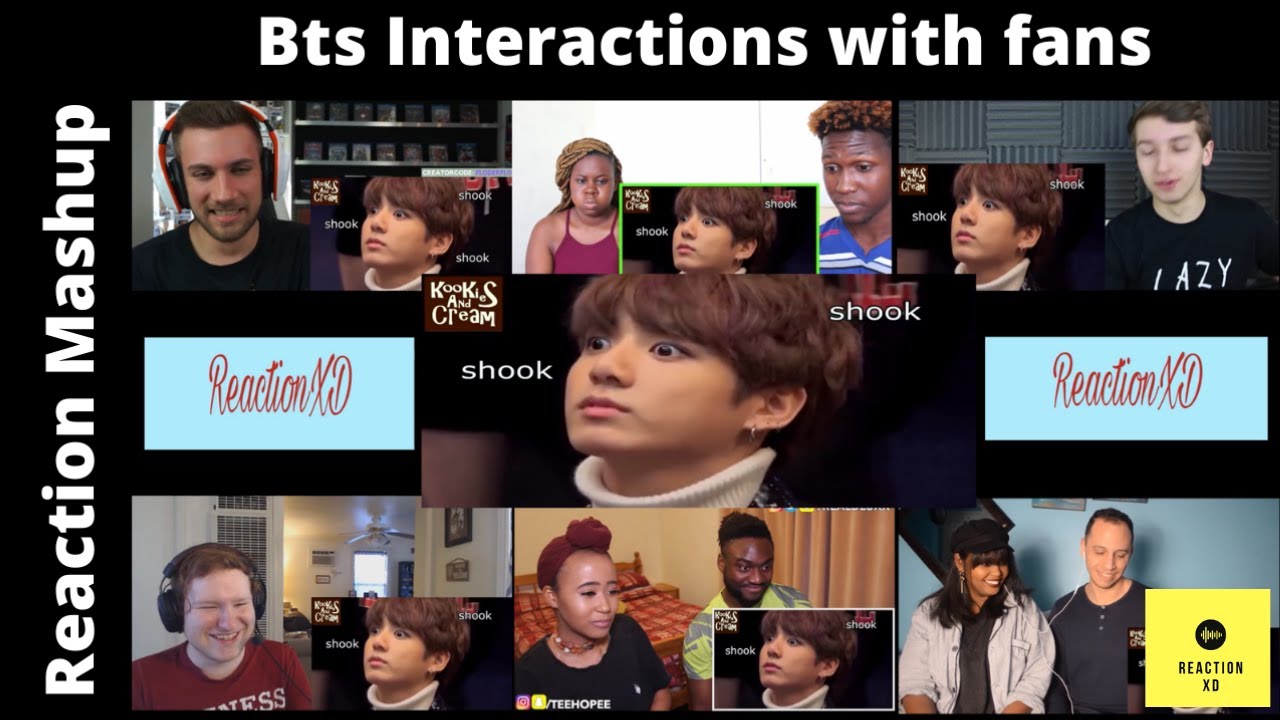 BTS Funny Interactions with Fans | Try Not To Laugh | Reaction Mashup ...