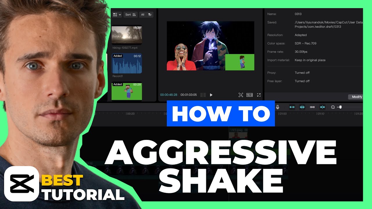 Aggressive Shake Effect Tutorial On CapCut PC - YouTube