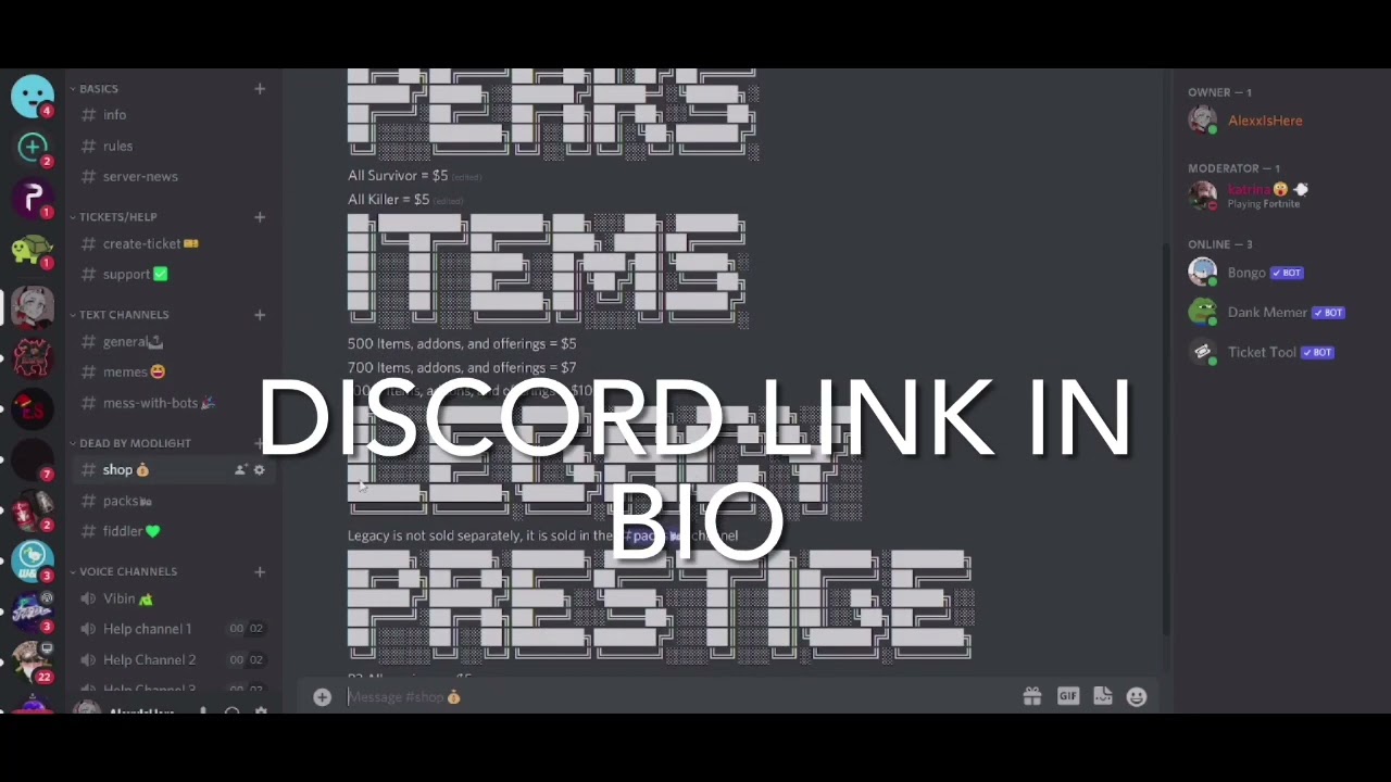 DBD HACKS LEGACY PERKS OFFERINGS 2022 - YouTube