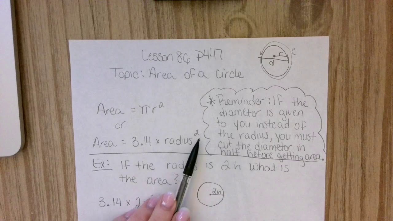 Math Lesson 86 Youtube