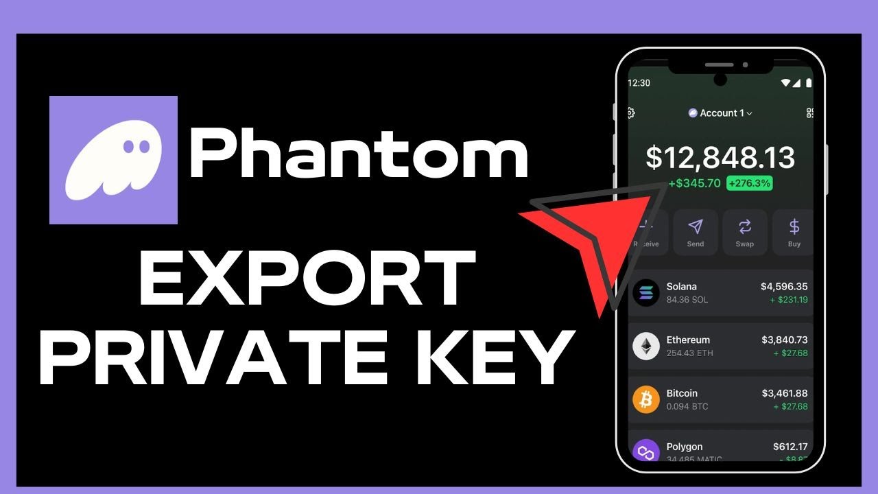 How to Export Private Key on Phantom Wallet 2024? - YouTube