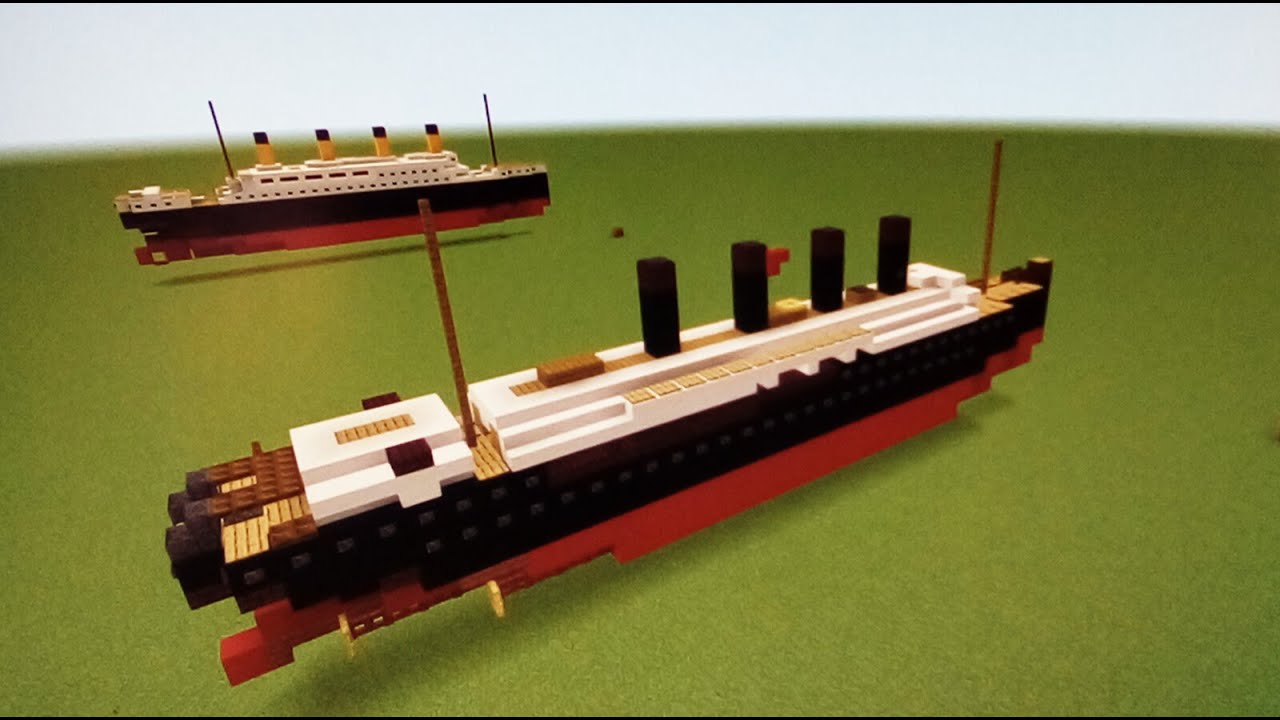 Minecraft RMS Lusitania Tutorial - Full Build! - YouTube