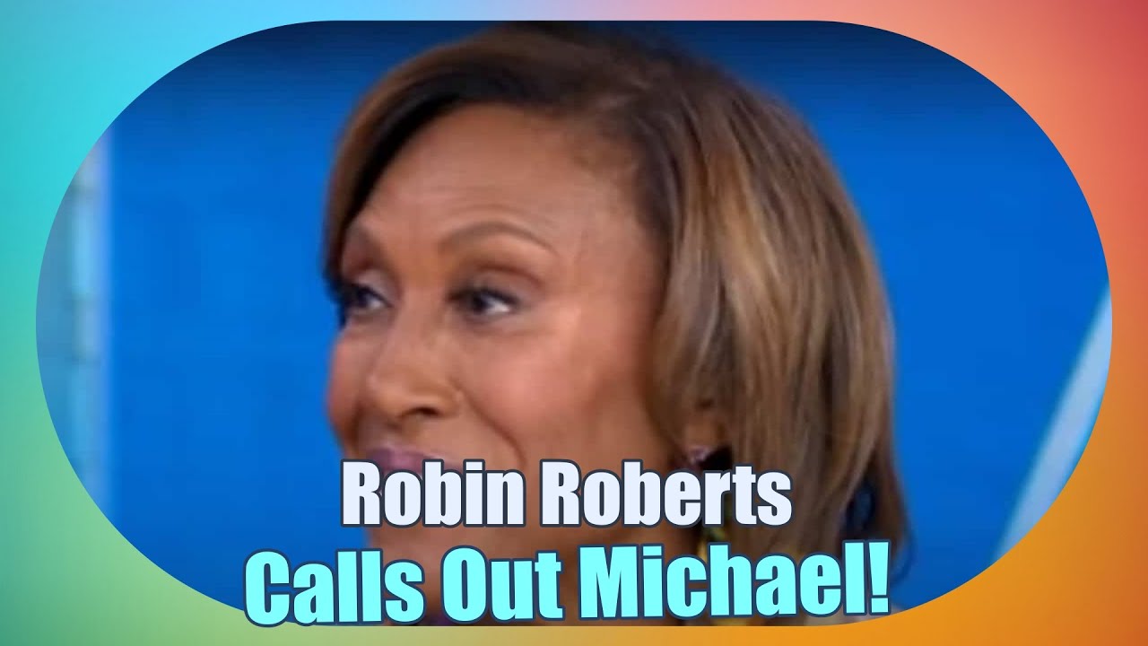 Robin Roberts Calls Out Michael Strahan: 'Make Him Pay for Dinner!' - GMA Hilarious Moment ...