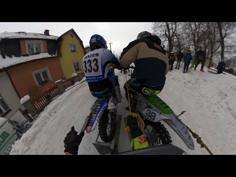 Motoskijöring Horní Město ULIČKY 2023 | Oldřich Musil, Adam Kappel ...
