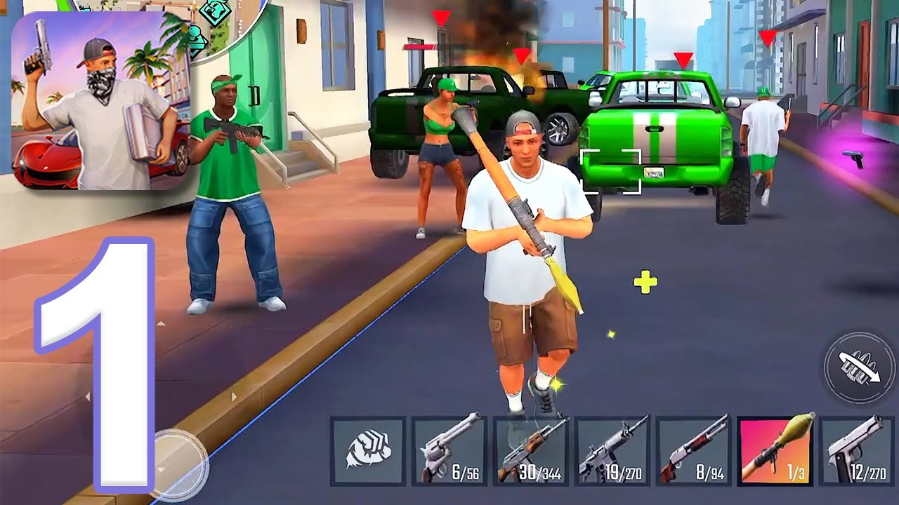 Gangs Fighter - Gameplay Walkthrough Part 1 - Tutorial & Missions (iOS ...