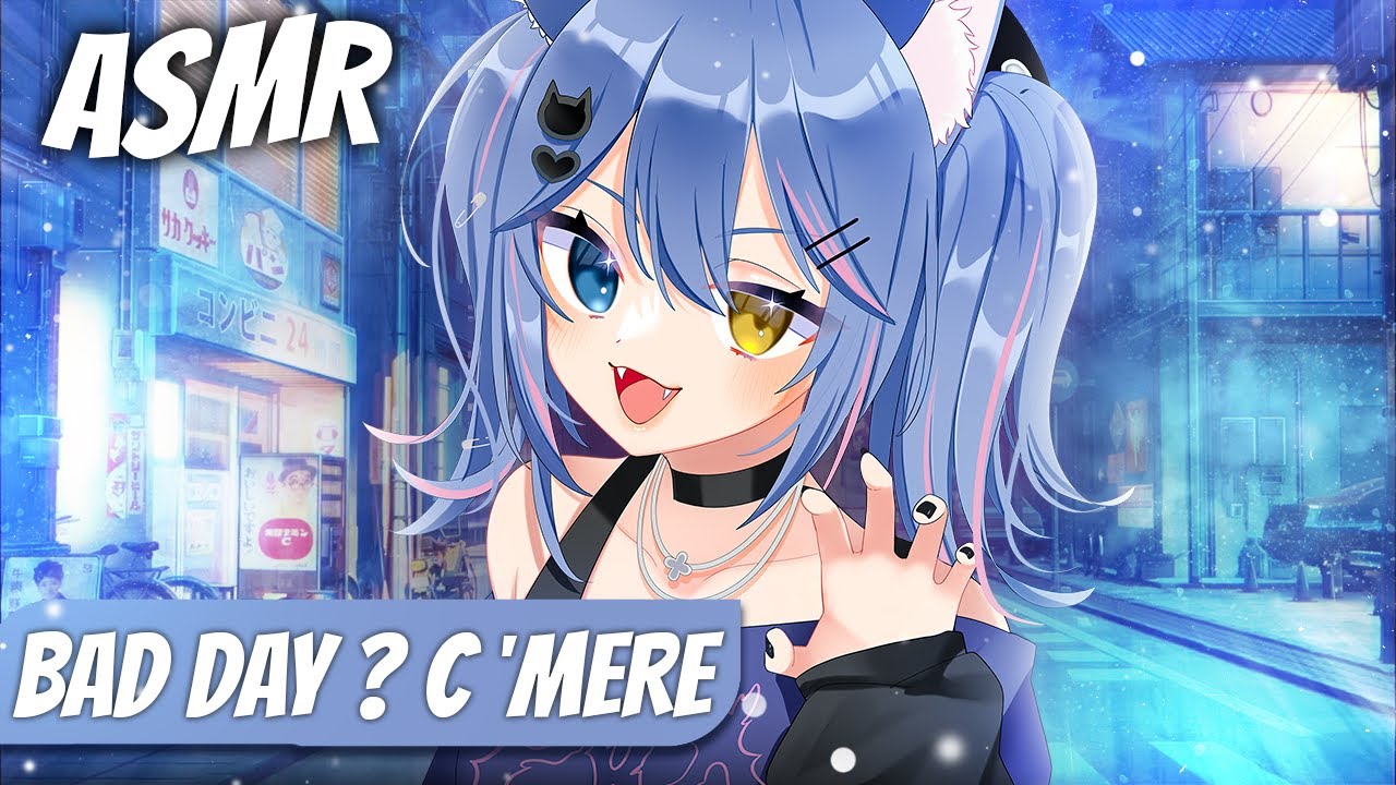 ASMR | Bad Day? I Brought Snacks & Hugs Virtual GF Comforts You - YouTube
