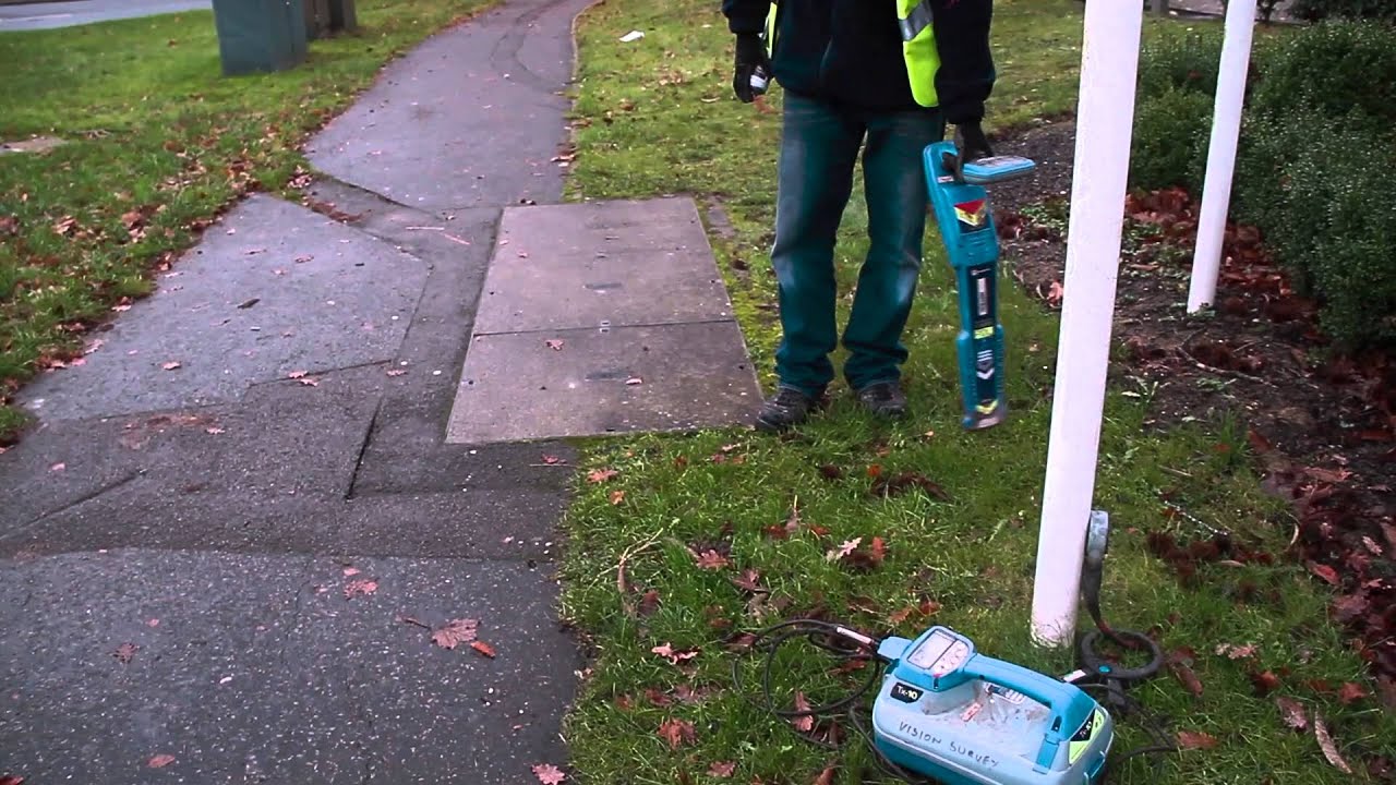 Underground Utility Survey - YouTube