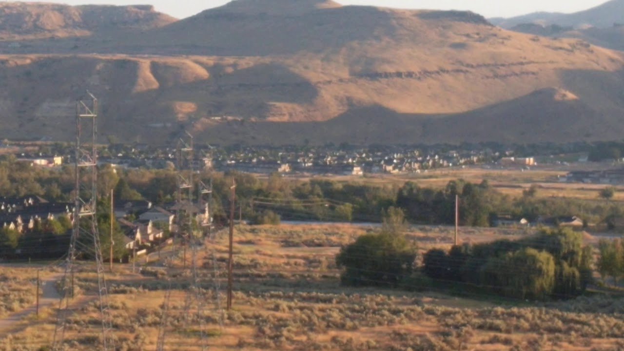 Boise Idaho Scenic view and Lawn Mowing in Summer. August, 2019. - YouTube