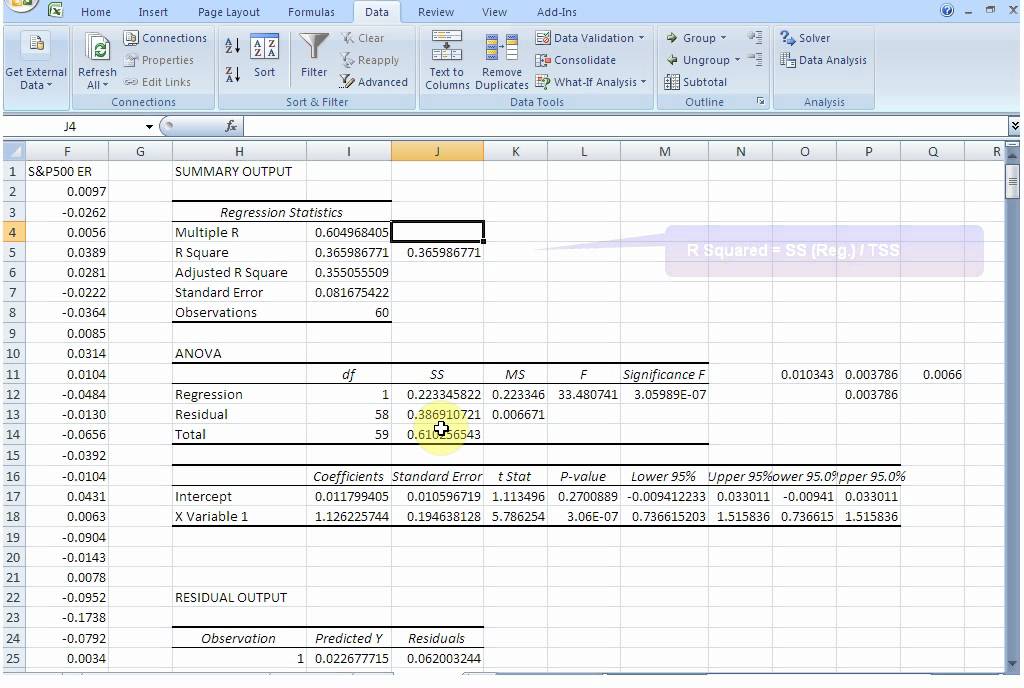 Implementing The Single Index Model In Excel YouTube implementing-the-single-index-model-in-excel-youtube