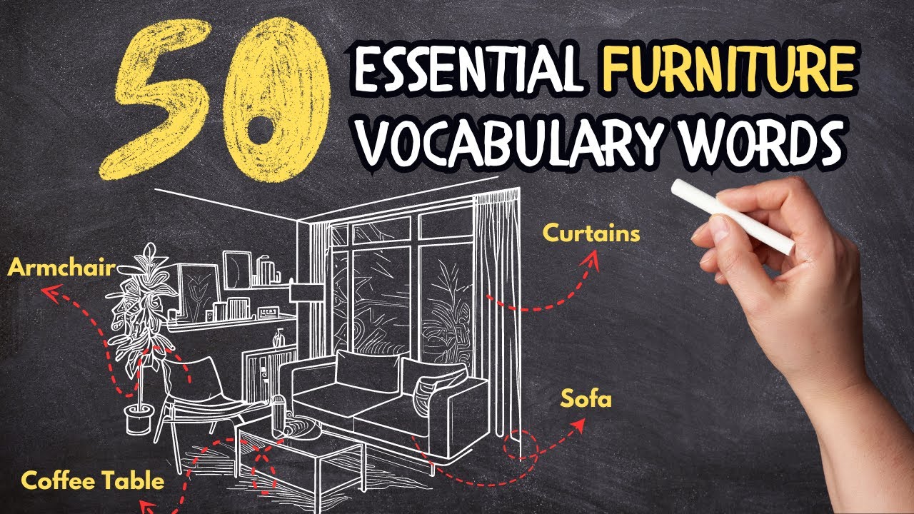 Learn 50 Essential Furniture Vocabulary Words for Kids: Fun and Easy ...