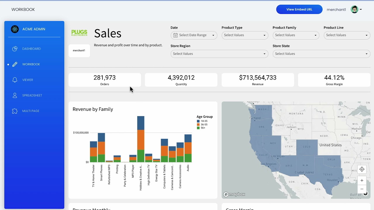 Sigma Embedded Analytics Demo - YouTube