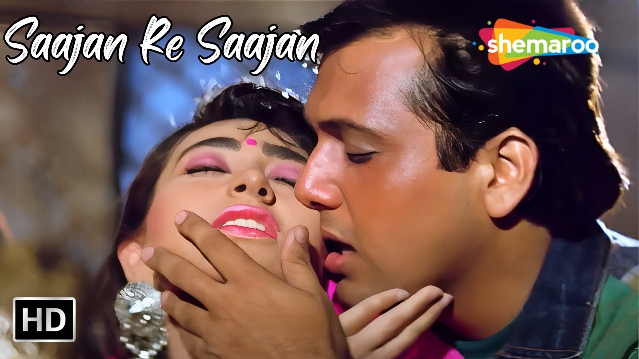 Saajan Re Saajan Kehta Hai Saawan | Govinda, Karishma Kapoor | Alka ...