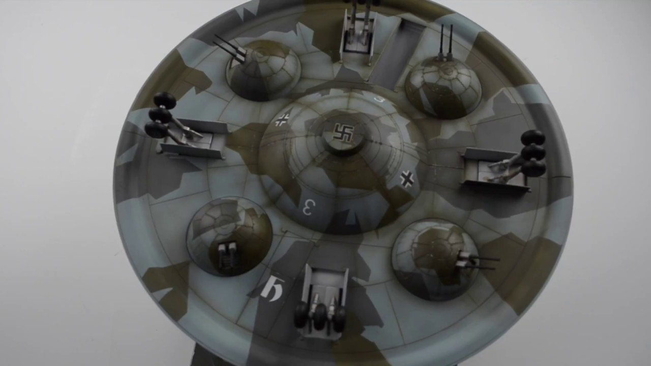 Haunebu II Kit Development - YouTube