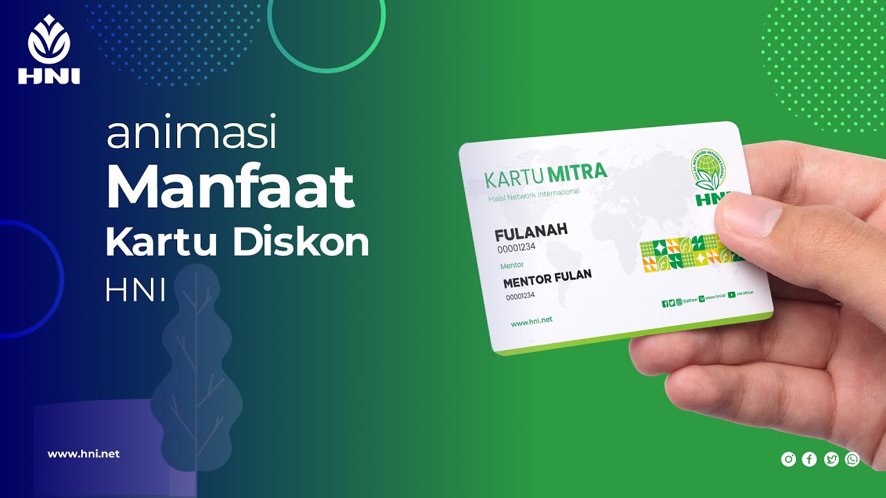 Animasi HNI - Manfaat Kartu Diskon - YouTube