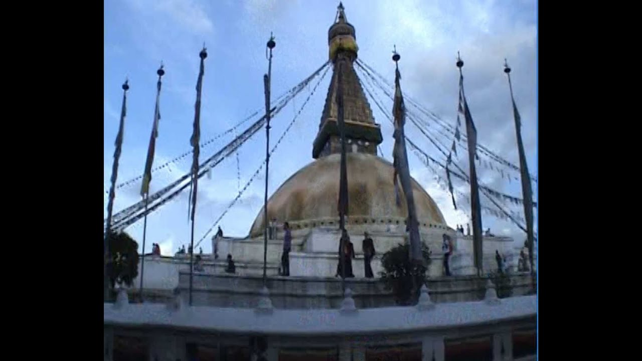 Part 42/77 - Kathmandu walkabout - Thamel, Durbar Square, Boudhanath ...
