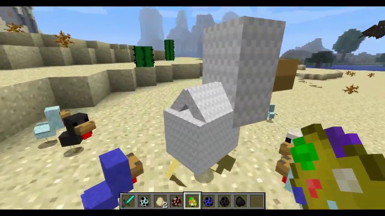 Gallo Dientes Minecraft Gavin