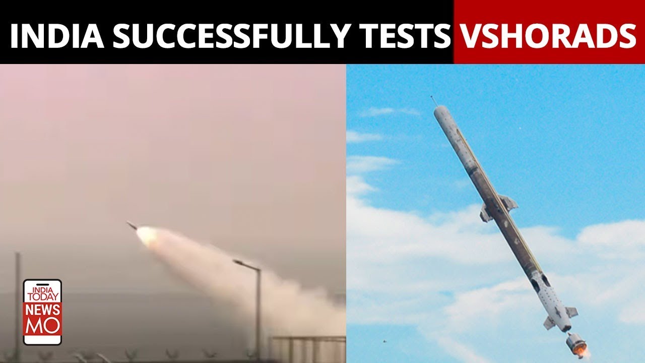 Watch: India Has Successful Tested VSHORADS #newsmo - YouTube