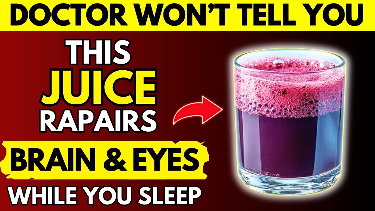 Seniors: Top 4 Juices to Restore Vision and Memory While You Sleep ...