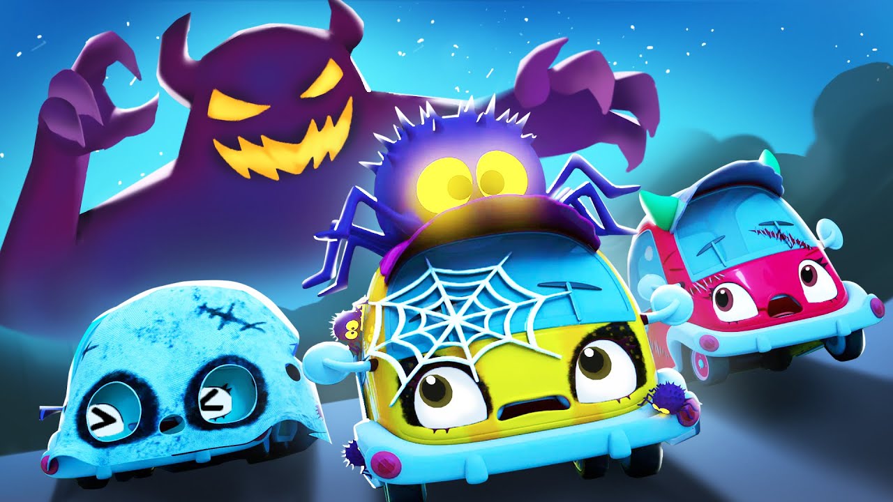 Scary Monster Trucks | Monster Truck | Car Cartoon | Kids Song ...