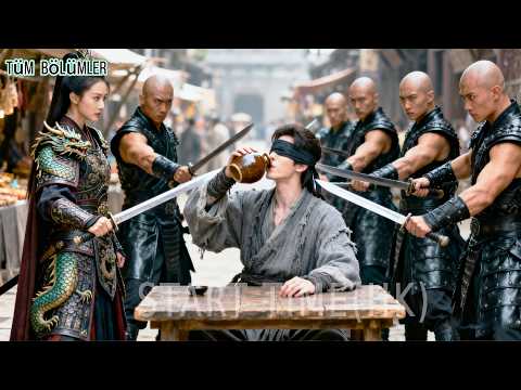 Kör adam içerken kışkırtıldı; gizli usta çıktı, kılıç çekilince herkes diz çöktü!