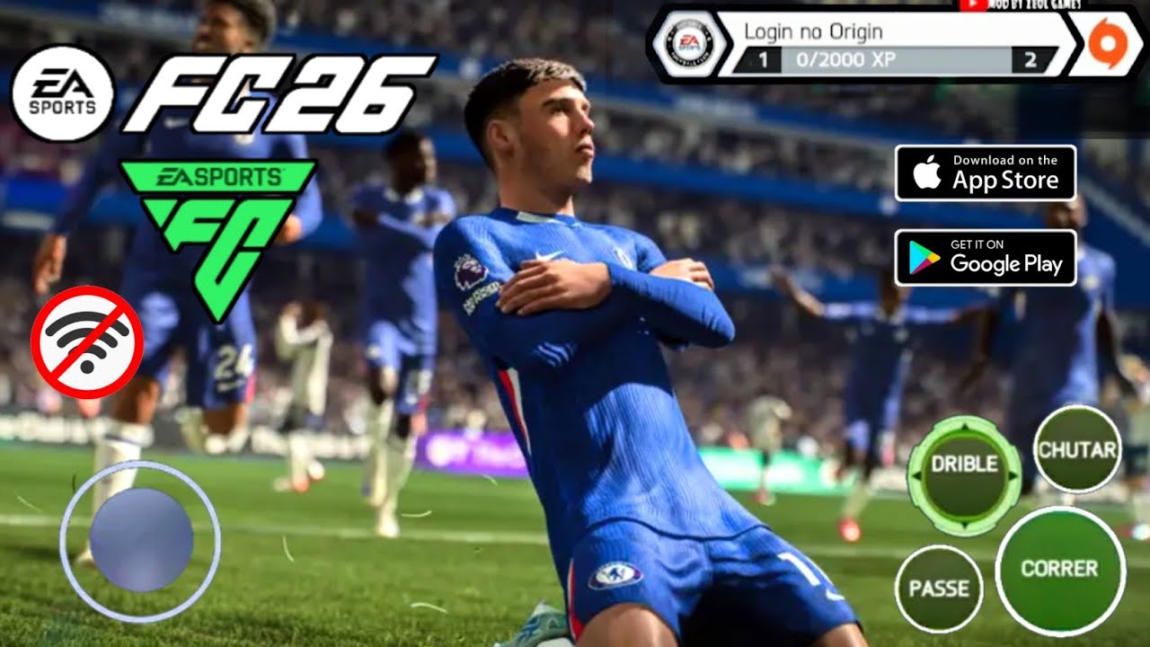 Lançou !! FIFA 14 Mod EA SPORTS FC 26, Mobile Offline, Brasileirão e ...