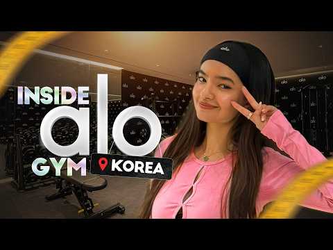 Inside Alo Gym Korea 😳✨ | Not Your Normal Workout