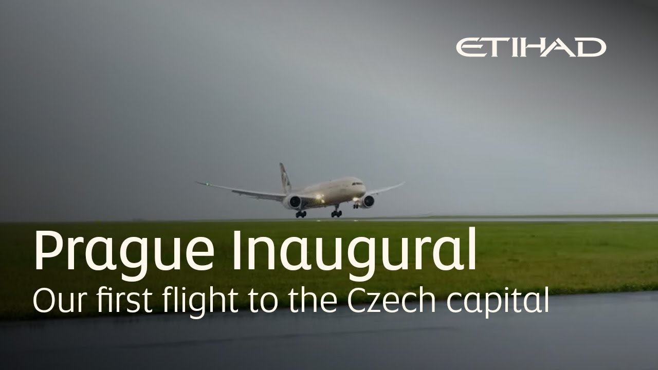 First Flight to Prague | Etihad Airways - YouTube