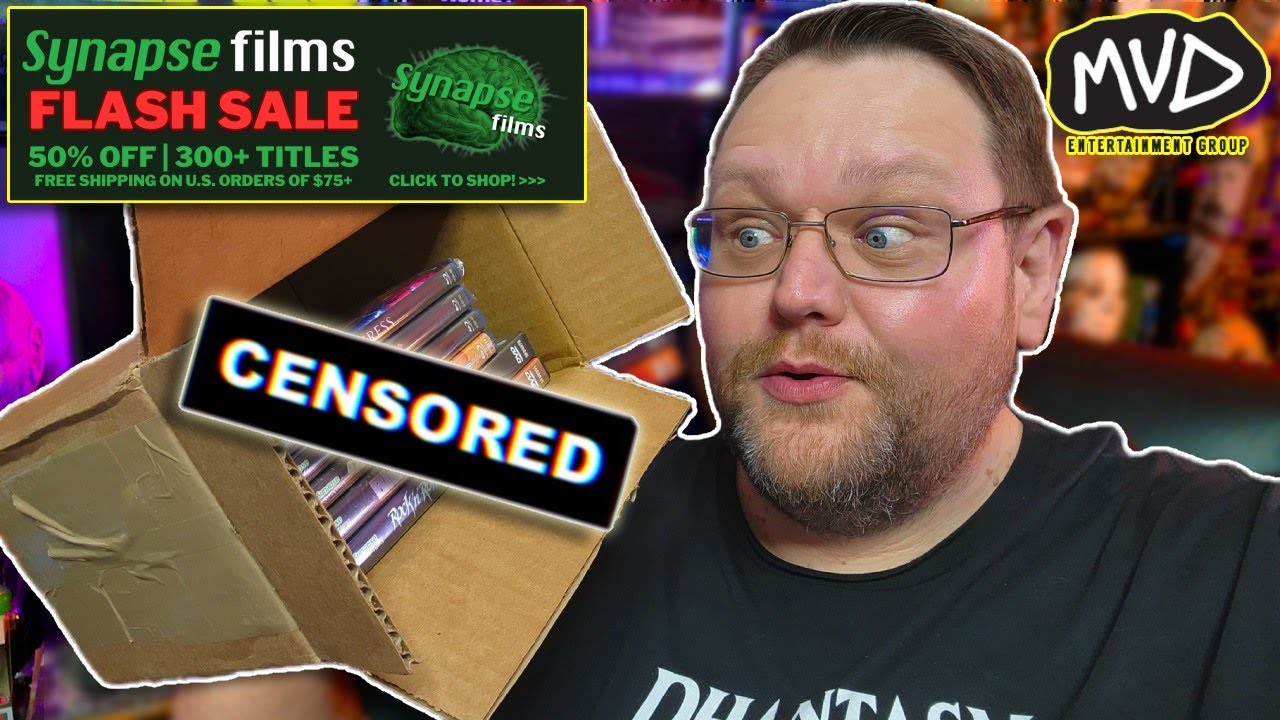I Love Physical Media - Synapse Films Flash Sale Unboxing! - YouTube