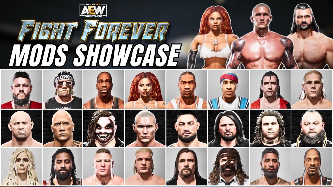 These AEW Fight Forever Mods Will Change The Game Completely !! - YouTube