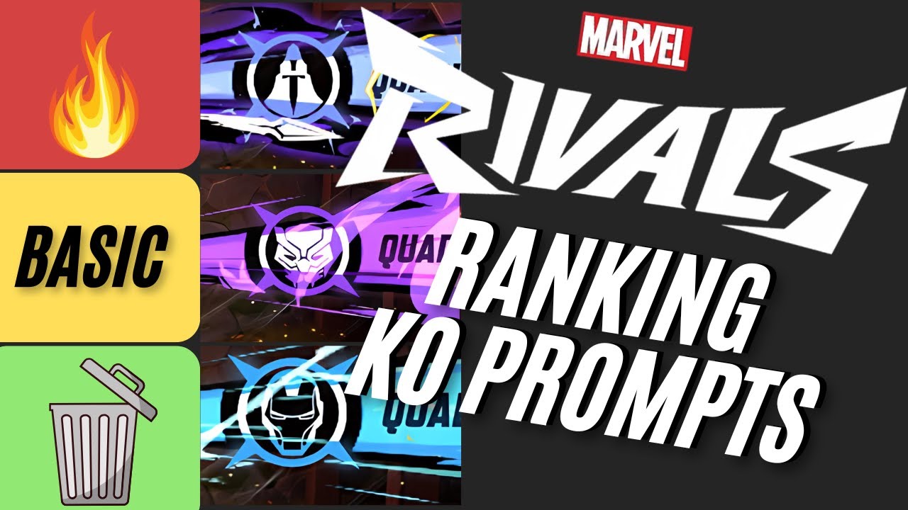 Ranking EVERY KO Prompt in Marvel Rivals! - YouTube