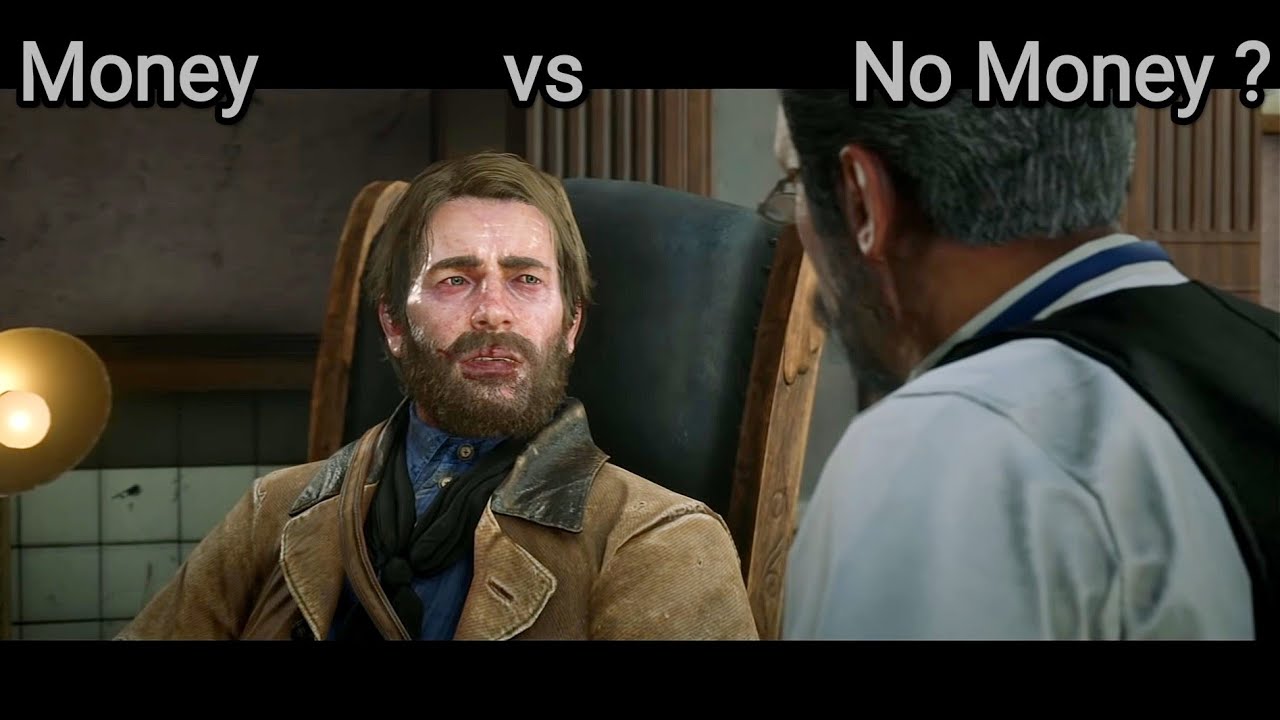 What Happens If Arthur Goes to The Doctor Without Money - RDR2 - YouTube
