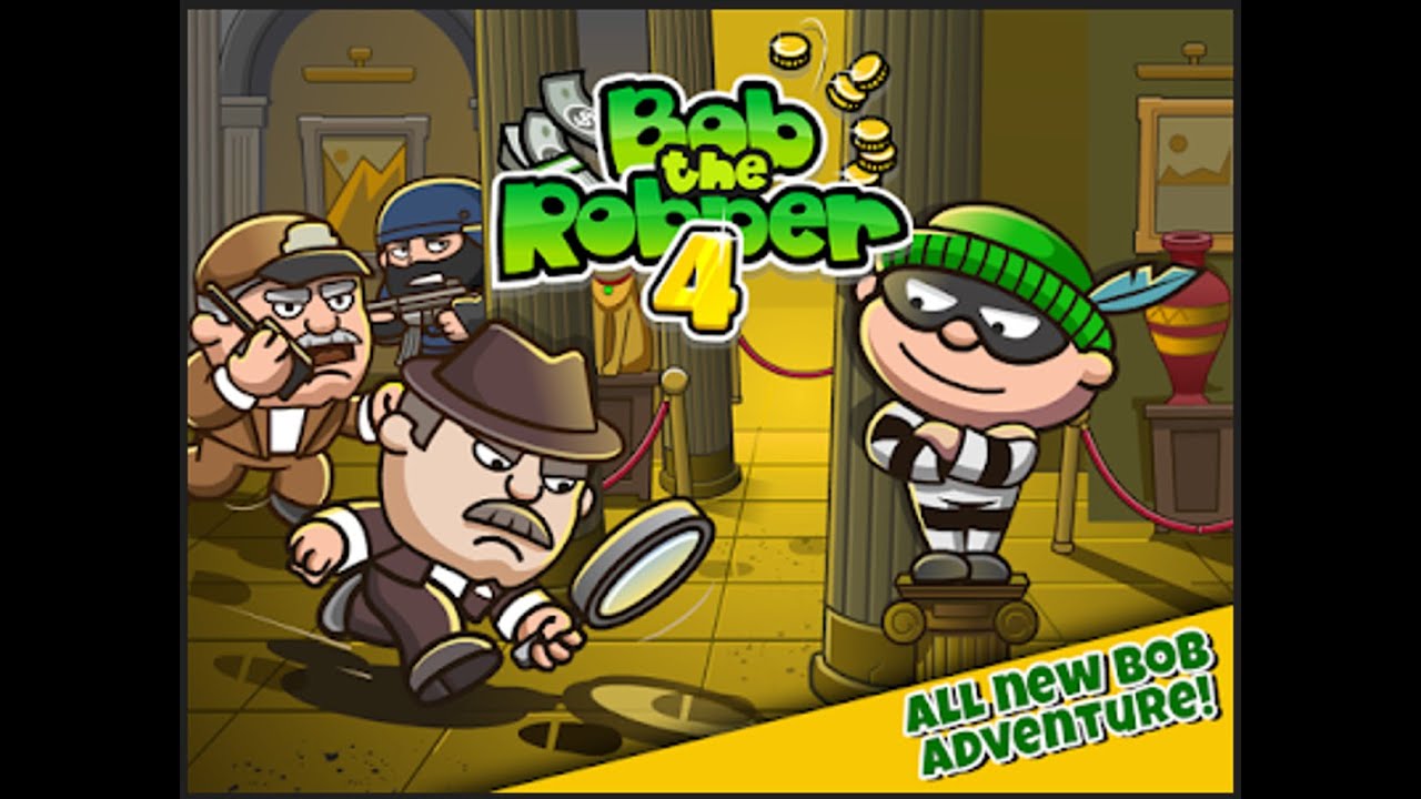 Bob The Robber 4 ll Trying new Game - YouTube