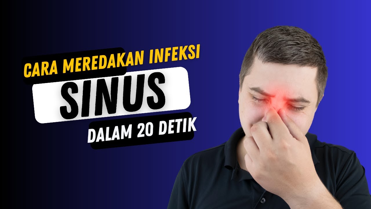 Cara Meredakan Infeksi Sinus Dalam 20 Detik - YouTube