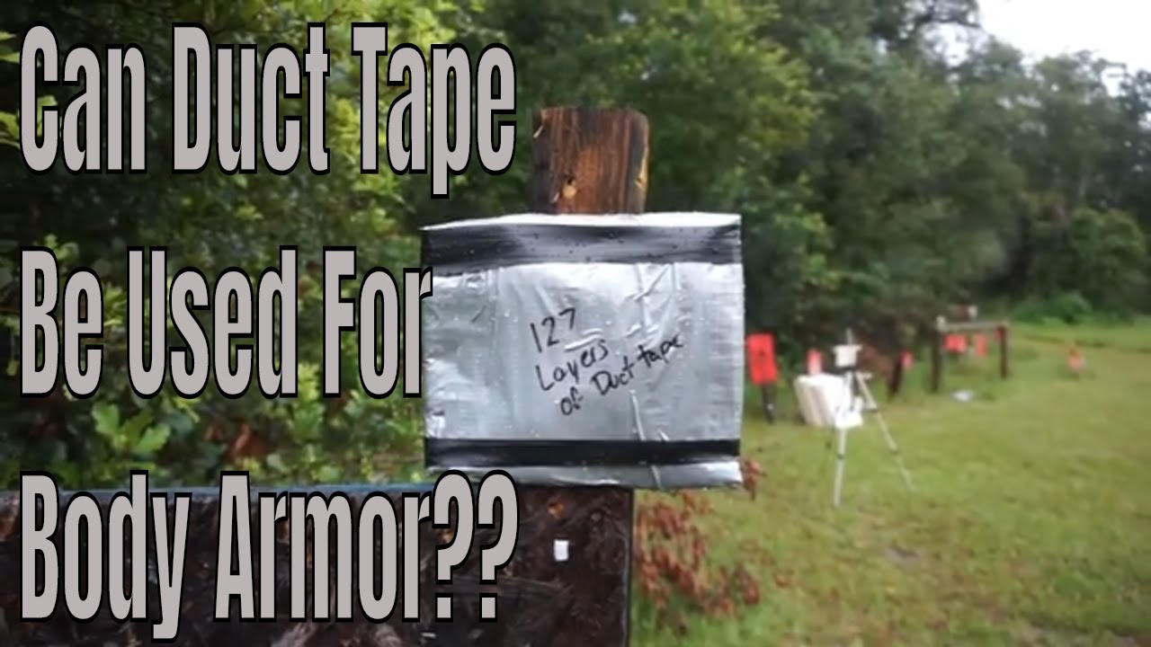 Can Duct Tape Be Used As Body Armor - YouTube