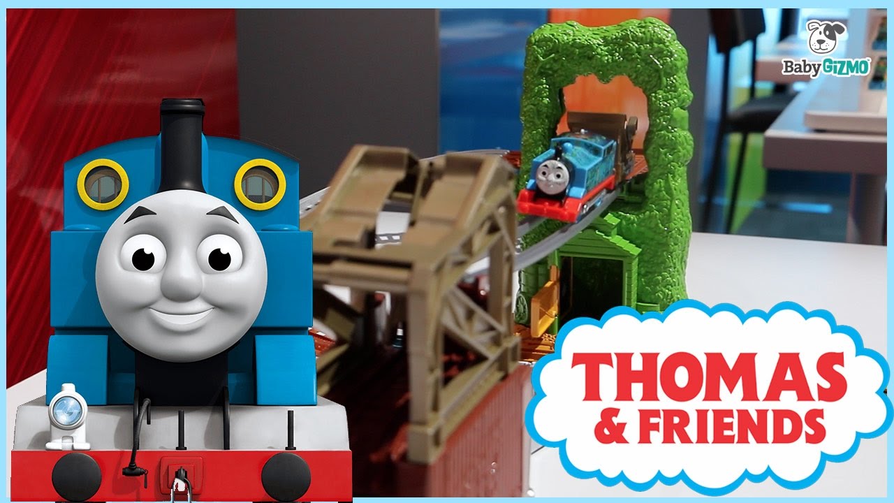 Thomas & Friends TrackMaster Cable Bridge Toy Train Set - YouTube