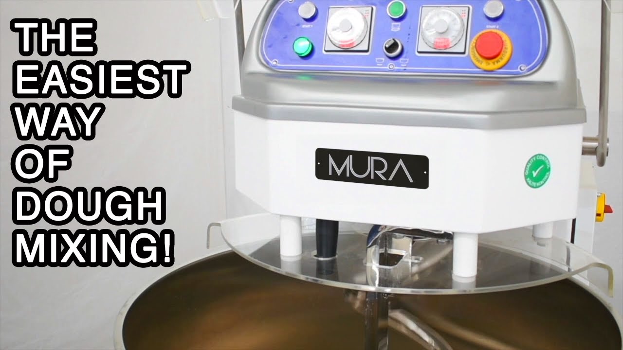 SPIRAL MIXER The easiest way of dough mixing! - YouTube