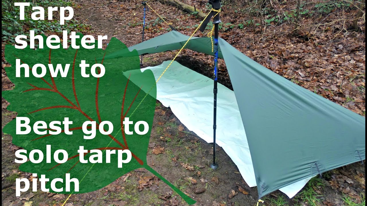 Tarp pitch: asymmetrical Holden - YouTube