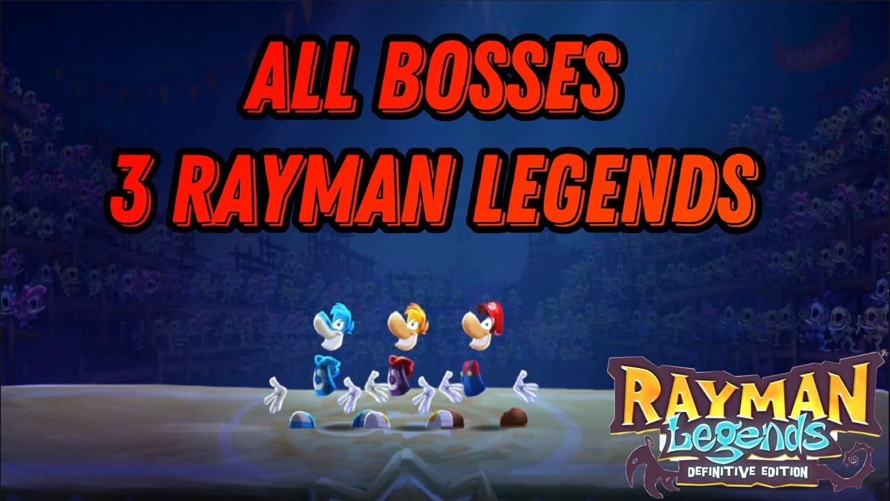 all bosses 3 rayman legends - YouTube