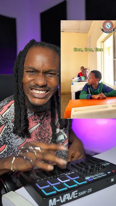 Cooking beats while the students catch the vibe! Music is the lesson ...