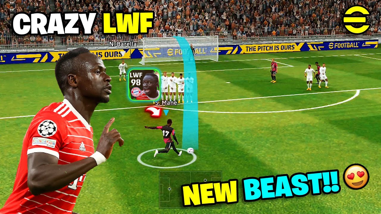 MANE IS UNSTOPPABLE 🔥 Sadio Mane 98 Rated Review!! | eFootball 2023 ...