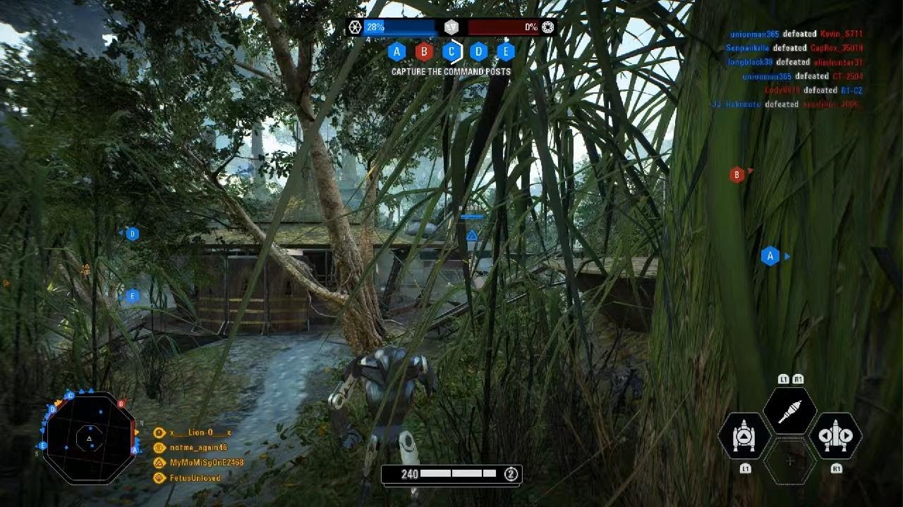 STAR WARS Battlefront II Battlefield Kashyyyk - YouTube