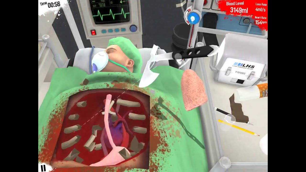 [Surgeon Simulator Touch] Suergon Simulator 2015 - Heart Surgery ...