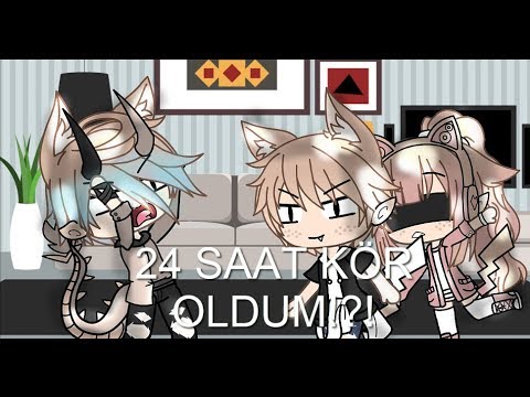 24 Saat Kör Oldum!?!? ||{• Gacha Life •}||