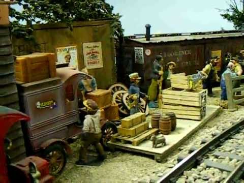 G Scale Indoor Railroad - The Ghostrock and Western layout - YouTube