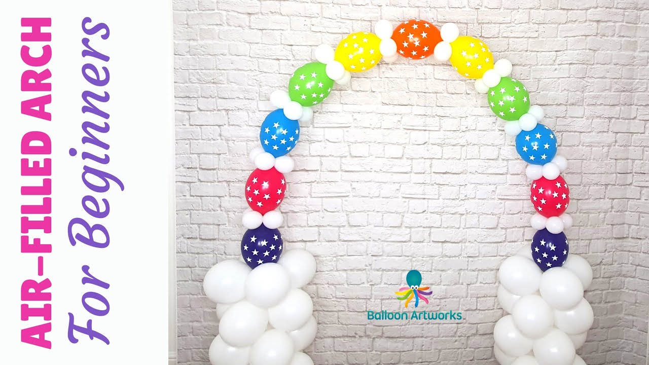 🎈QuickLink Balloon Arch No Helium - YouTube